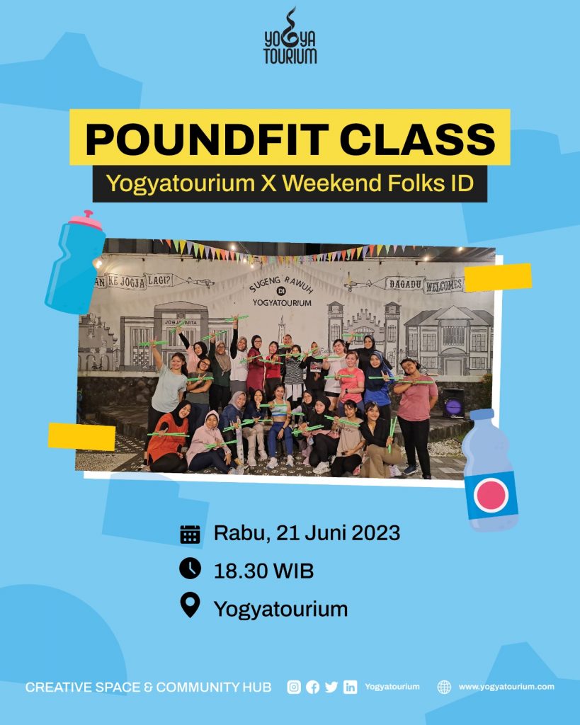 POUNDFIT CLASS – Yogyatourium